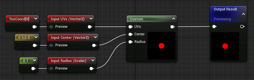 マテリアルでUV座標上に図形を描く - strv.dev