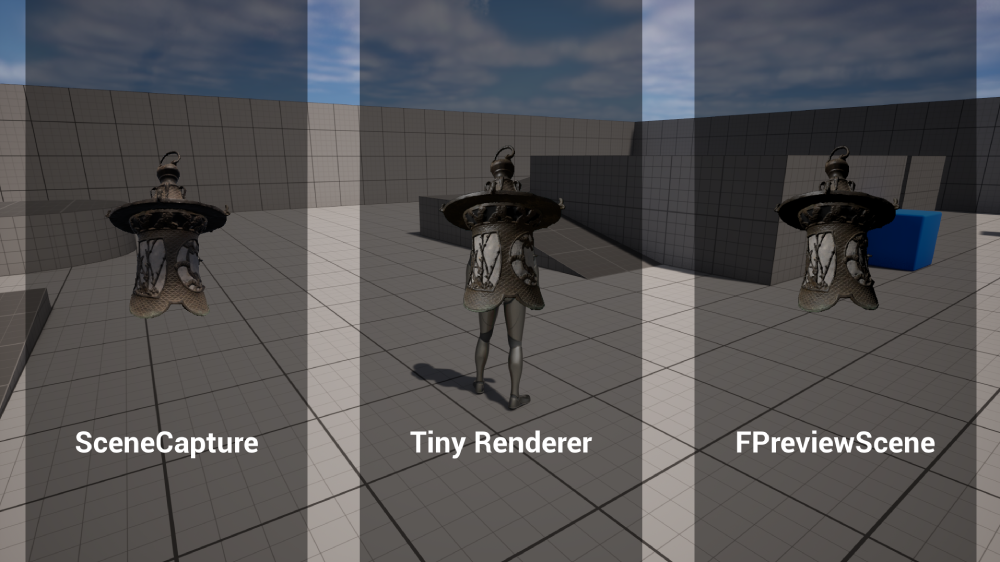 単一Static Meshレンダラを独自メッシュパスで実装する - strv.dev
